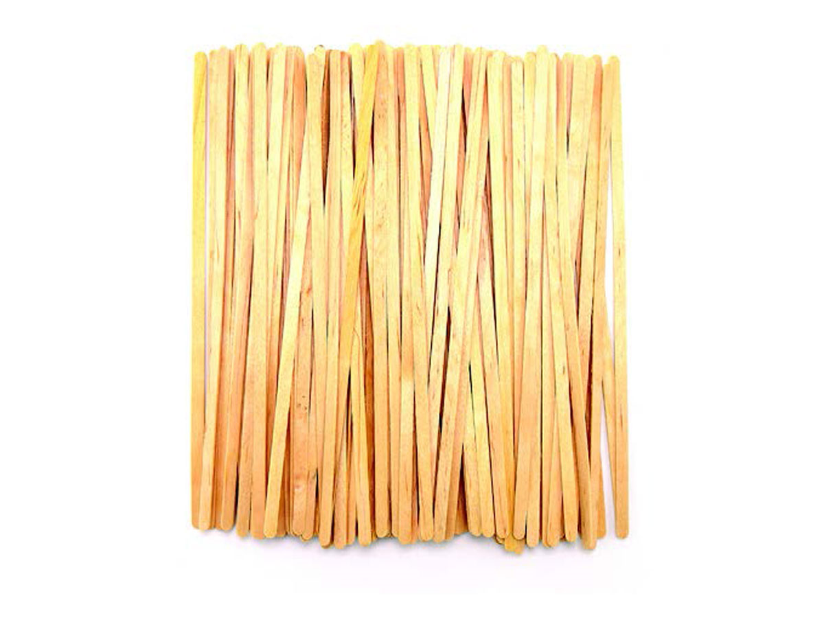 Fairco CRF0003 Natural Wooden Sticks 190x5x1mm 120Pcs/19BS086