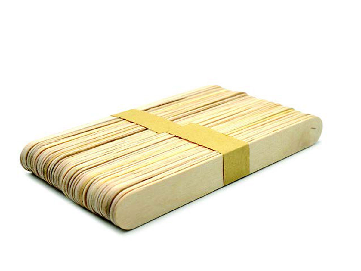 Fairco CRF0017 Natural Jumbo Wooden Sticks 114*20*2mm 50Pcs/19BS082