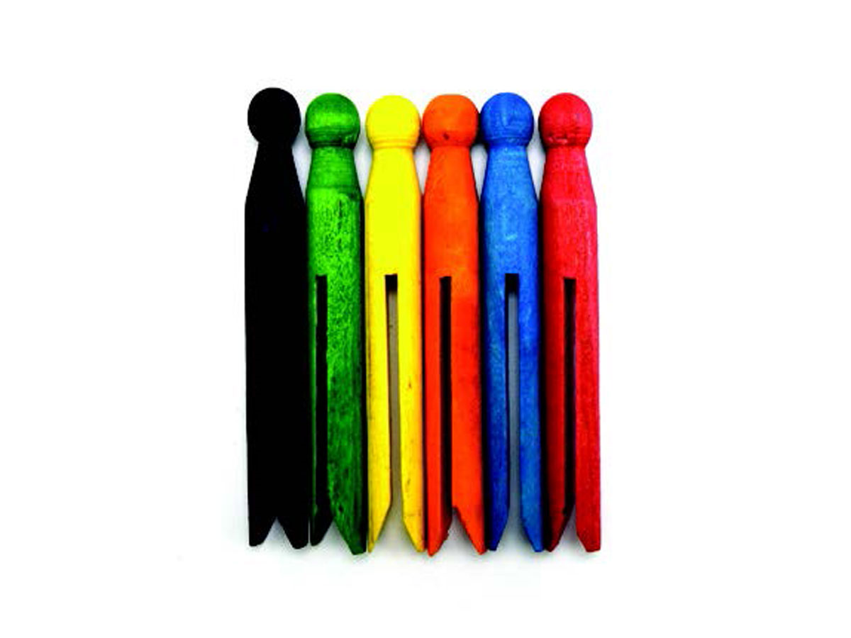 Fairco CRF0034 Colored Pins Tapered End 10*15mm 6Pcs