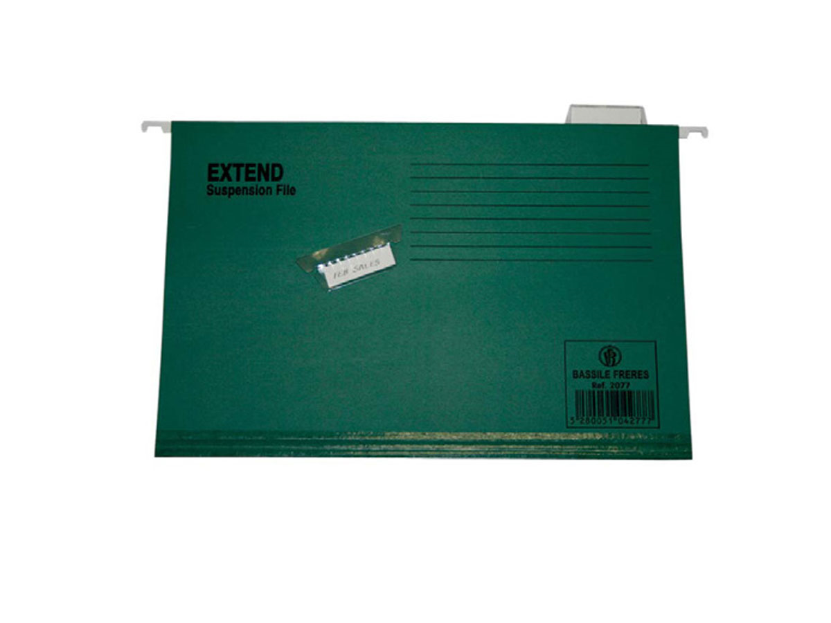 Fairco FLF0185 Extend Suspension File 240Gr 37*24Cm Green