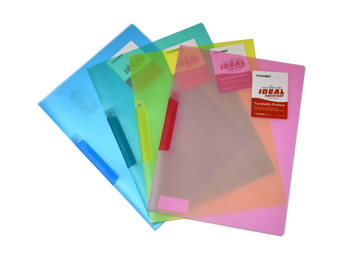 Fairco FLF0542 Report Cover Clip File A4 Transparent colors