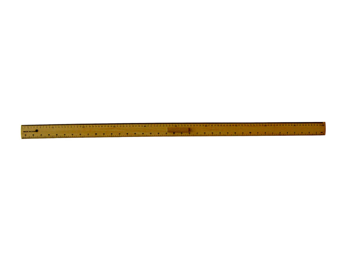 Fairco WRI1165 Wooden Ruler 100cm With Handle