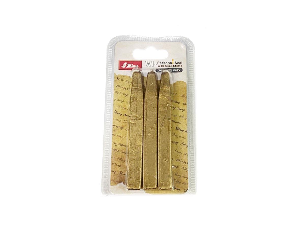 Fairco CRF3411 Shiny Wax Stick WI02 3pcs Gold Blistered
