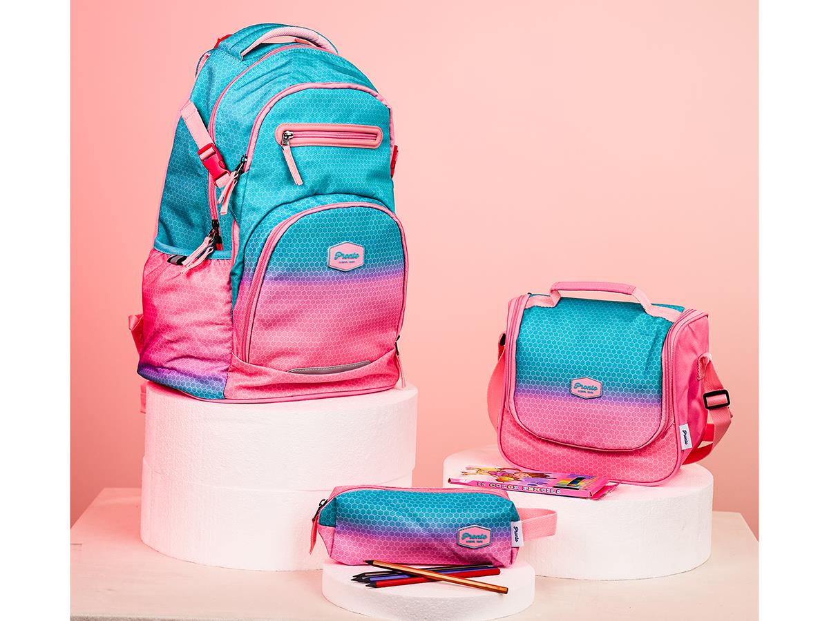 Fairco STA3038 Pronto School Backpack 18 INCH W/lunch Bag & Pencil Case ...