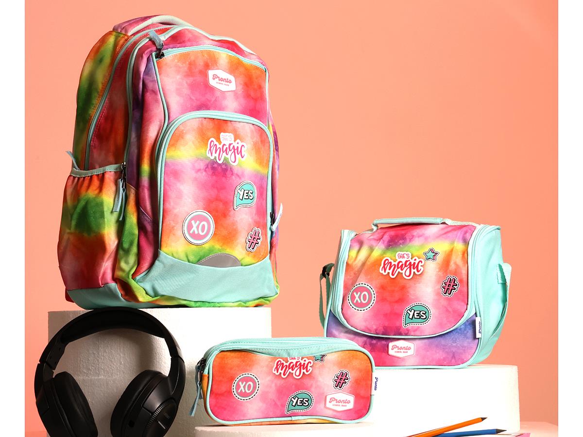 Fairco STA3041 Pronto School Backpack 18 INCH W/lunch Bag & Pencil Case ...